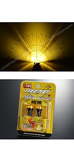 Amazon | IPF ポジションランプ LED T10 バルブ 6500K 150ルーメン 超集光レンズ 305W | クリアランスランプ | 車＆バイク