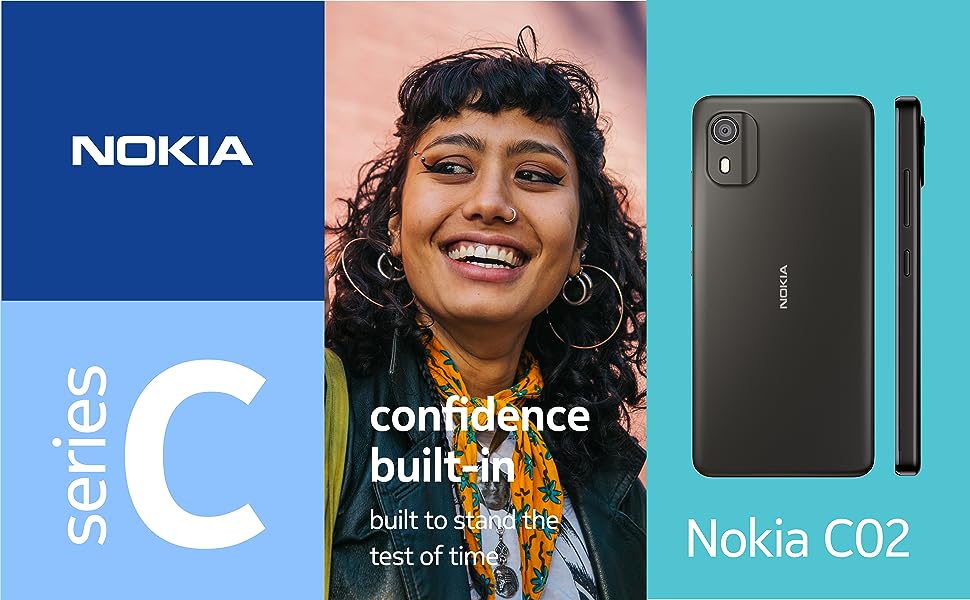 Nokia C02, 2GB/32GB, Cyan : Buy Online at Best Price in KSA - Souq is now Amazon.sa: Electronics