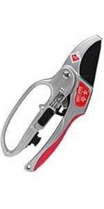 Amazon | 千吉 ラチェット式 剪定鋏 SGP-22R | 園芸用はさみ