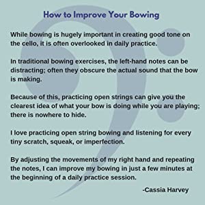 Open String Bow Workouts for Cello, Book One : Harvey, Cassia: Amazon ...