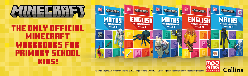 Amazon.com: Minecraft Maths Ages 7-8: Official Workbook (Minecraft ...
