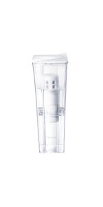 Amazon.co.jp: クリンスイ 浄水器 ポット型 カートリッジ計1個入り [本体CP503-GR]ろ過水容量:1.1L 全容量:1.7L 収納しやすいスマートサイズ PFOS/PFOA ...