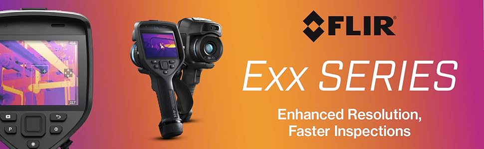 FLIR E76 - Cámara de imágenes térmicas avanzadas con lente de 24°, 320 x 240, -20 °C a +650 °C ...