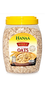 Hanaa Whole Grain Oats, 900 g - Pack of 1 price in Saudi Arabia | Amazon Saudi Arabia | kanbkam