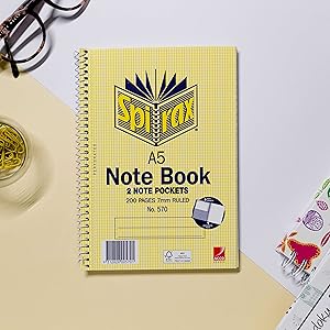 Spirax 106 Exercise Book 64 Page A4 8mm Ruled : Amazon.com.au: Home