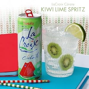Amazon.com: LaCroix Cúrate Kiwi-Sandia Sparkling Water, Kiwi Watermelon,Slim Cans, Naturally ...
