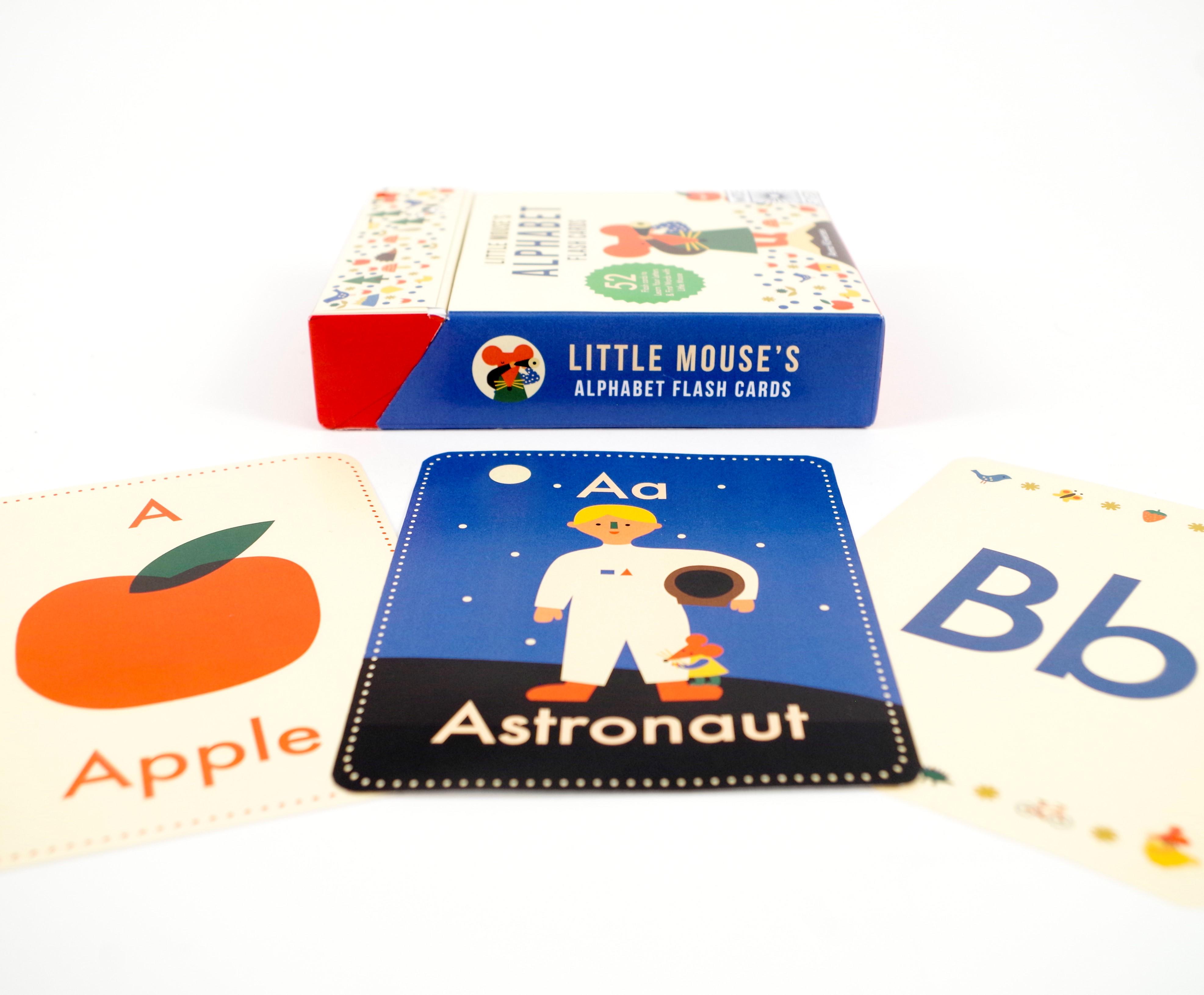 Little Mouse's Alphabet Flash Cards: 52 Flash Cards to Learn Your ...