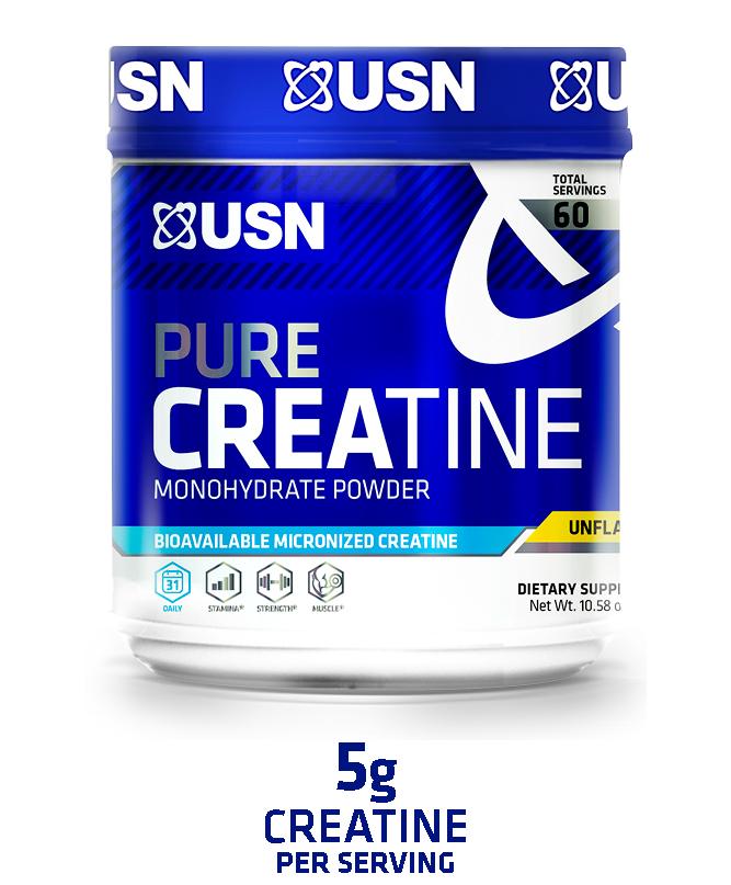 Amazon.com: USN Pure Creatine Monohydrate Powder, 300 Grams: Health ...