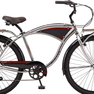 Kulana Lakona Tide Adult Beach Cruiser Bike, 26-Inch Wheels, 7-Speed, Silver : Amazon.ca: Sports ...