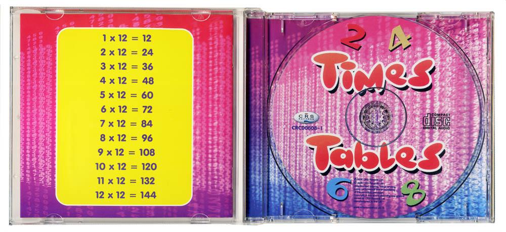 Times Tables CD Learn the Tables with Songs and Games: Amazon.co.uk ...