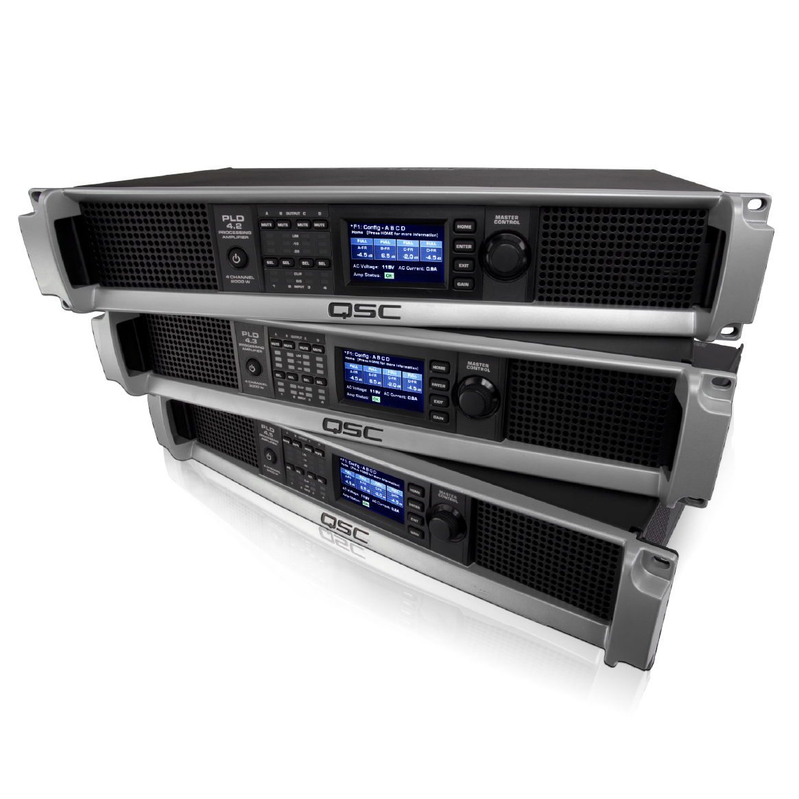 Amazon.com: QSC PLD 4.2 700 Watt Four Channel Power Amplifier: Musical ...