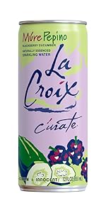 Amazon.com: LaCroix Cúrate Cerise Limon Sparkling Water, Cherry Lime, Slim Cans, Naturally ...