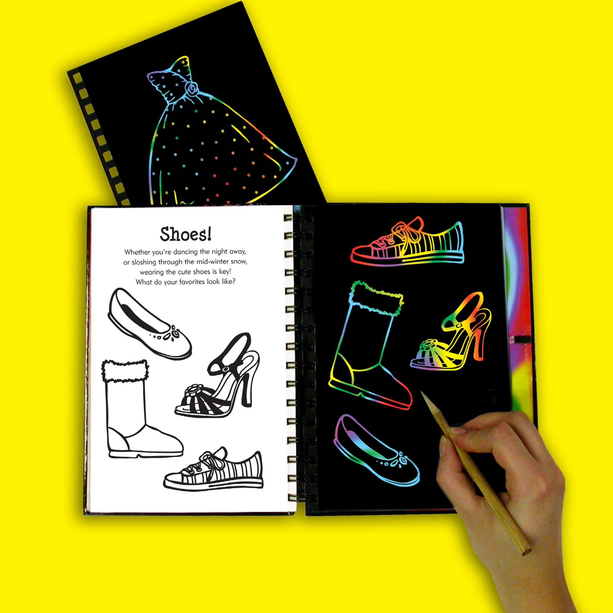 Fashion Show Scratch and Sketch: An Art Activity Book for Fashionable ...
