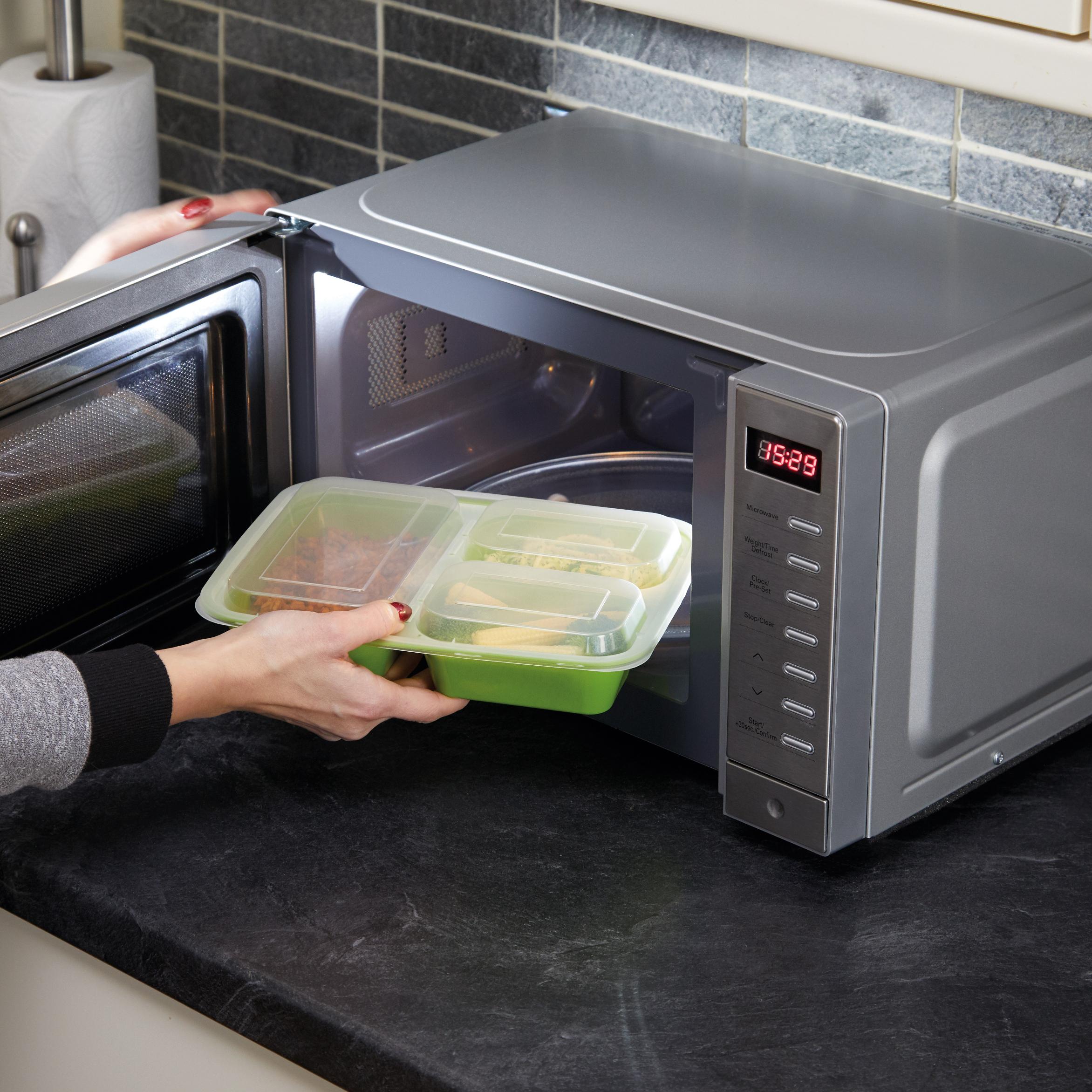 KitchenCraft Healthy Eating BPA-Free Portion Control Lunch Boxes / Food ...