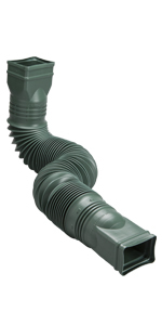 Flex-A-Spout 55" Downspout Extension, Green, Downspouts - Amazon Canada