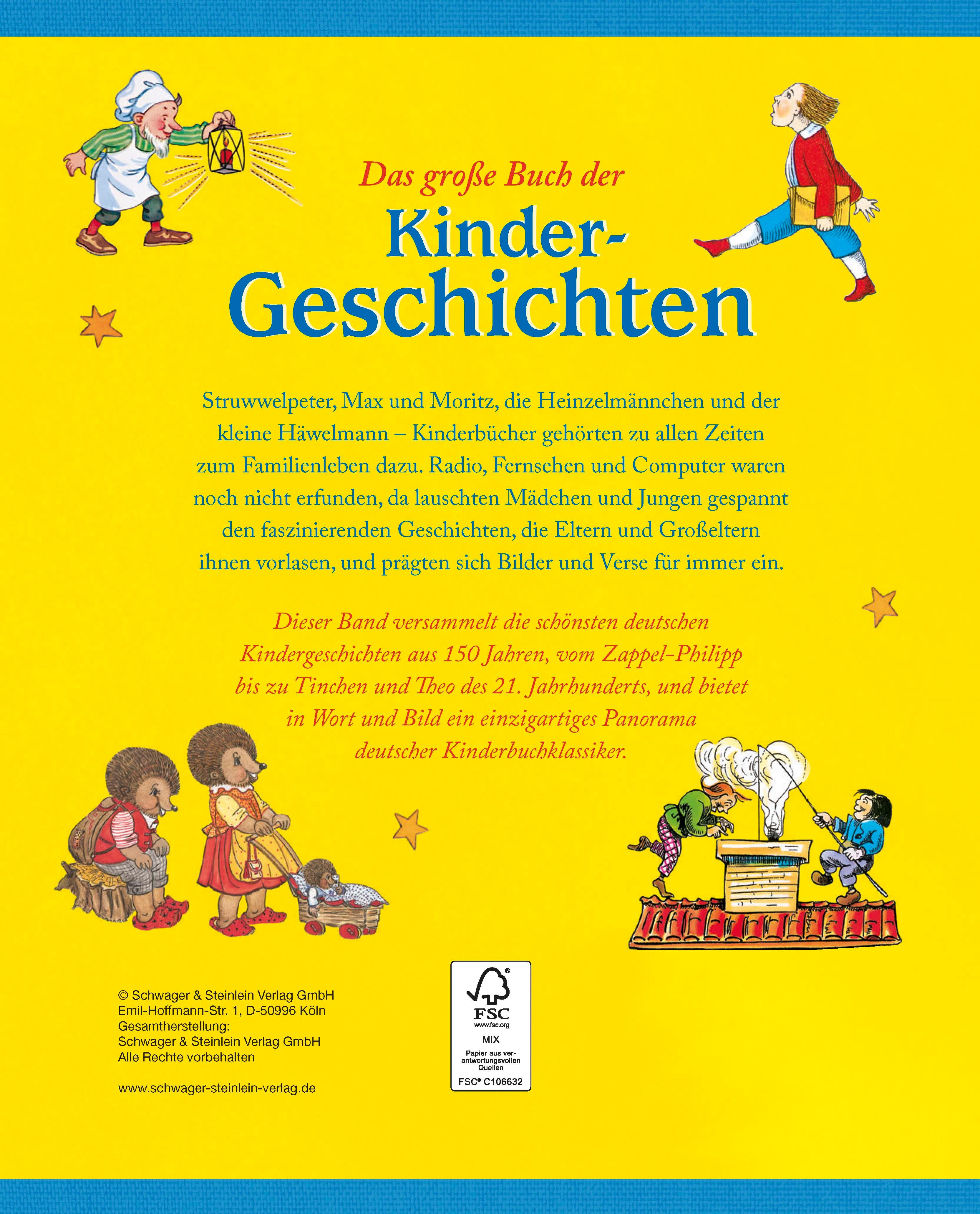 Das große Buch der Kindergeschichten: Amazon.de: Busch, Wilhelm ...