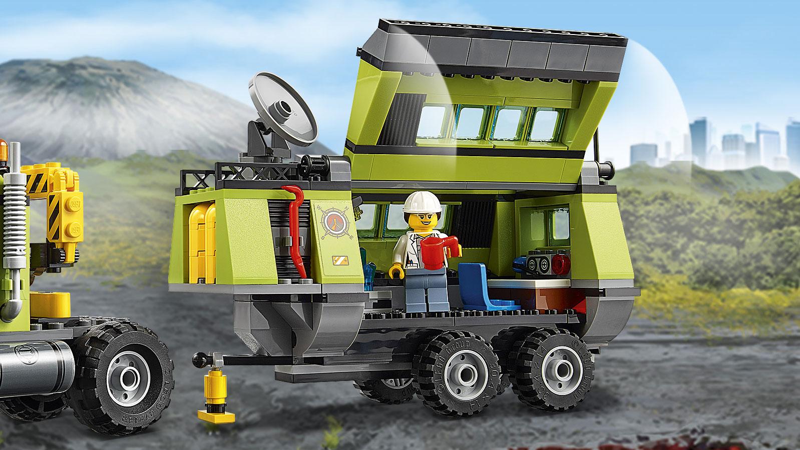 LEGO City Volcano Exploration Base 60124 Construction Toy, Building Toy, Aircraft - Amazon Canada