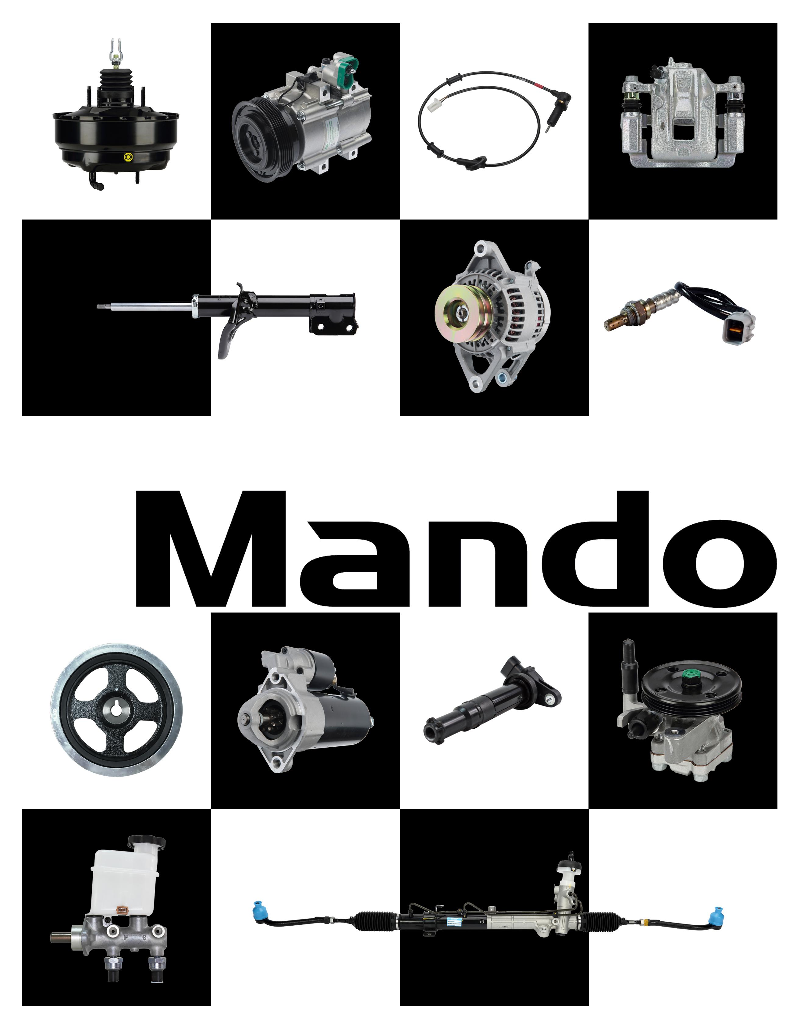 Amazon.com: Mando 10A1067 AC Compressor w/Clutch Original Equipment ...