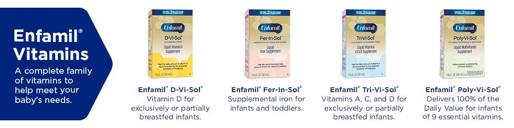 Amazon.com: Enfamil Tri-Vi-Sol Vitamins A, D & C Supplement Drops for ...
