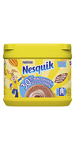 NESQUIK EXTRA CHOCO Preparato Solubile per Bevanda con Cacao Magro 12 Barattoli da 390g : Amazon ...