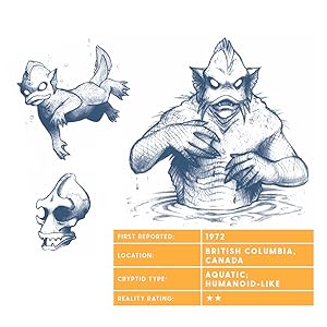 Cryptid Creatures: A Field Guide to 50 Fascinating Beasts : Halls, Kelly Milner, Spears, Rick ...