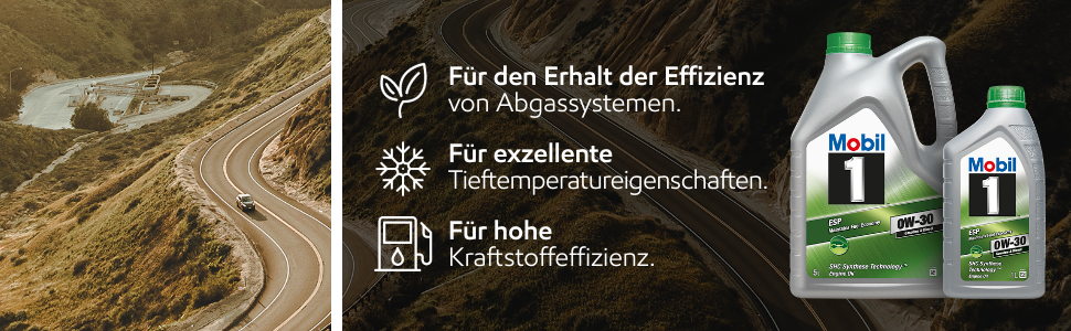 Mobil 1 ESP 0W-30, 5L : Amazon.de: Auto & Motorrad