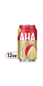 Amazon.com : AHA Sparkling Water Variety Pack (Apple + Ginger, Lime + Watermelon, Blueberry ...