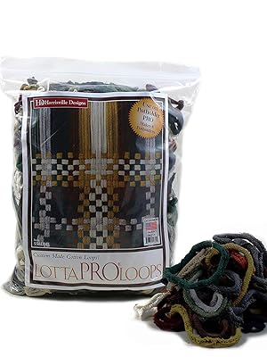 Amazon.com: Friendly Loom Lotta Loops 10" Pro Size Bright Cotton Loops Makes 8 Potholders ...
