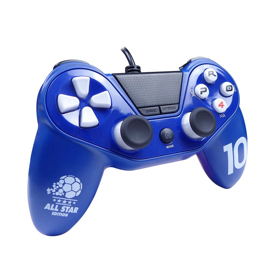 Manette pour PS4 et PS3 Pro4 black wired controller: playstation 4 ...