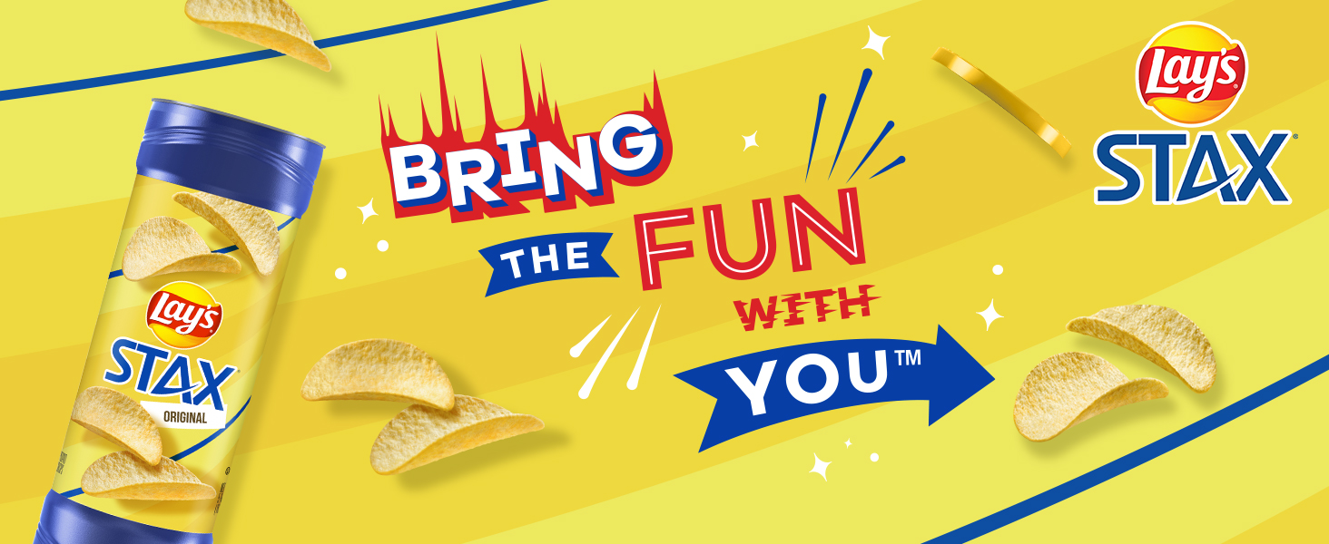 Amazon.com : Lay's Stax Potato Crisps, Original, 5.75 Ounce (Pack of 11) : Everything Else