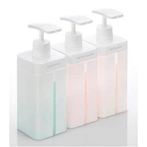 Amazon｜I'mD (アイムディー) RETTO レットー ディスペンサーL シャンプー ホワイト RETDSL SW 容量800ml 大容量 詰め替えボトル 広口｜ソープ・シャンプー用 ...