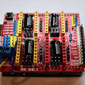 Robotbanao CNC Shield V3 DRV8825 A4988 Expansion Board For Engraving Machine 3D Printer - Pack ...