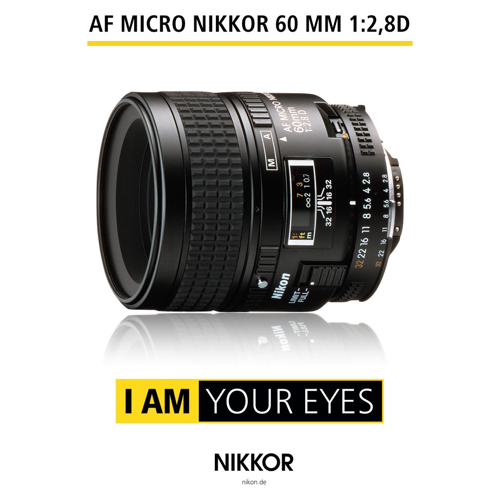 Nikon AF D 60/2,8 MIKRO NIKKOR Objektiv: Amazon.de: Kamera