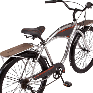 Kulana Lakona Tide Adult Beach Cruiser Bike, 26-Inch Wheels, 7-Speed, Silver : Amazon.ca: Sports ...