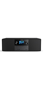 PHILIPS Audio M4505/12 Micro Music System with Bluetooth (DAB+/FM Radio ...