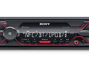 Sony DSX-A416BT Autoradio mit Dual Bluetooth, NFC, USB & AUX Anschluss, 35.000 Farben (vario ...