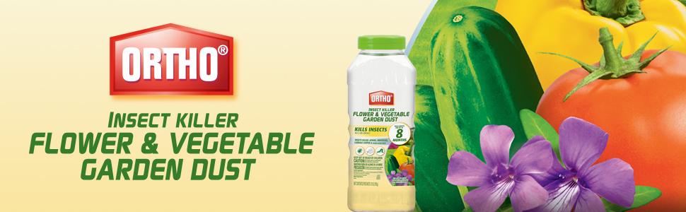 Amazon.com: Ortho Insect Killer Flower and Vegetable Garden Dust ...