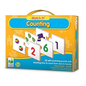 Amazon.com: The Learning Journey: Match It! - Counting - 30 Piece Self-Correcting Number & Learn ...