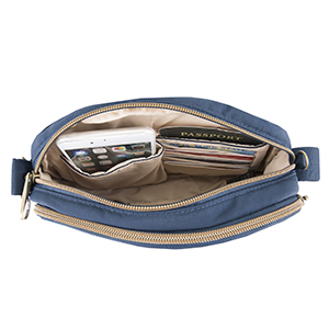 Amazon.com: Travelon Anti-theft Signature E/W Shoulder Bag, Black : Clothing, Shoes & Jewelry