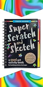 Scratch and Sketch: A Cool Art Activity Book! (Scratch & Sketch): Peter ...