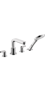 Amazon.com: hansgrohe AddStoris Liquid Soap Dispenser in Chrome 6-inch ...