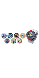 Amazon.co.jp: Bandai Yo-Kai Watch DX UR Watch Custom Bezel : Toys & Games