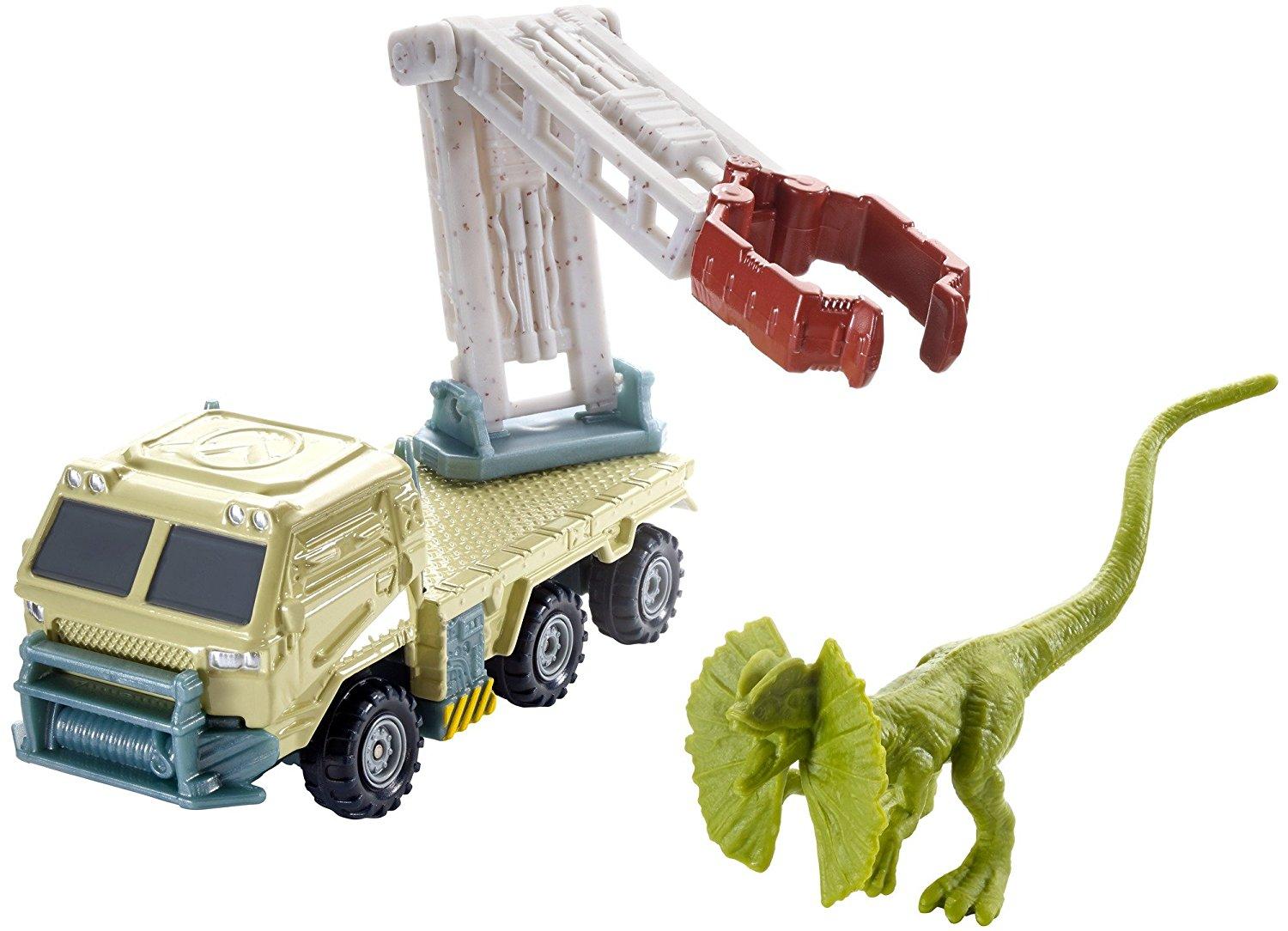 Matchbox Jurassic World Dino Transporters vehículo y Figura de ...