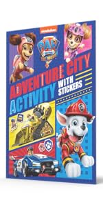 Paw Patrol Dinosaur Sticker Activity: A ROARSOME illustrated sticker ...