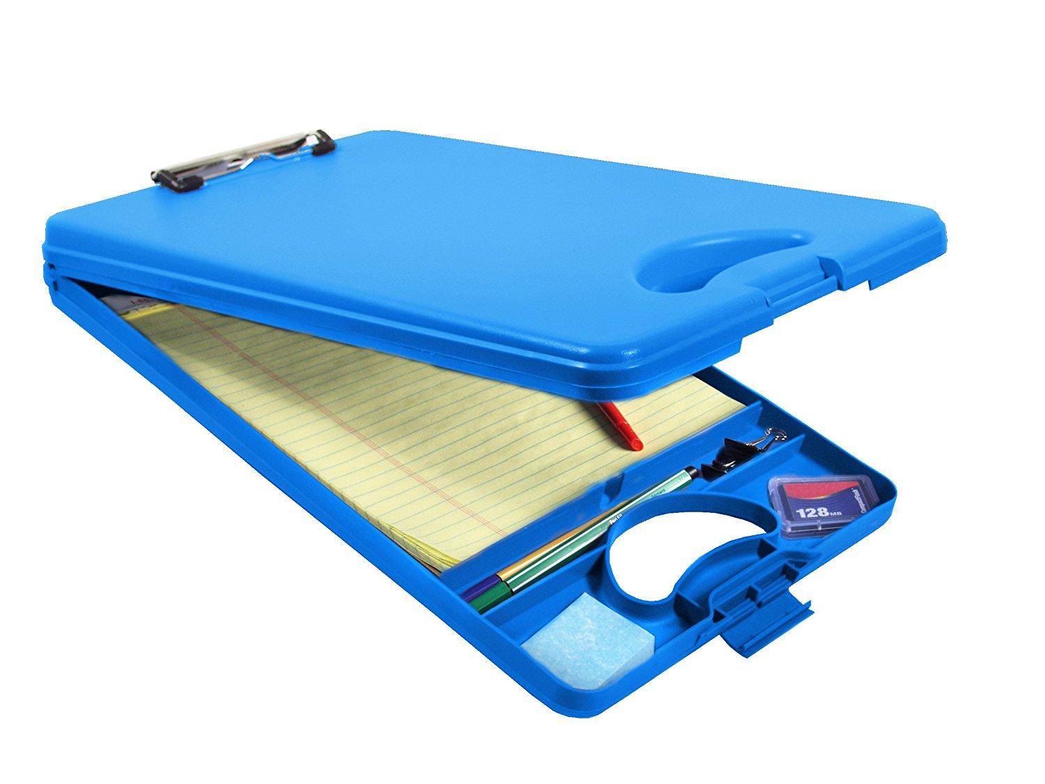 Amazon.com : Saunders DeskMate II Plastic Storage Clipboard, Letter ...