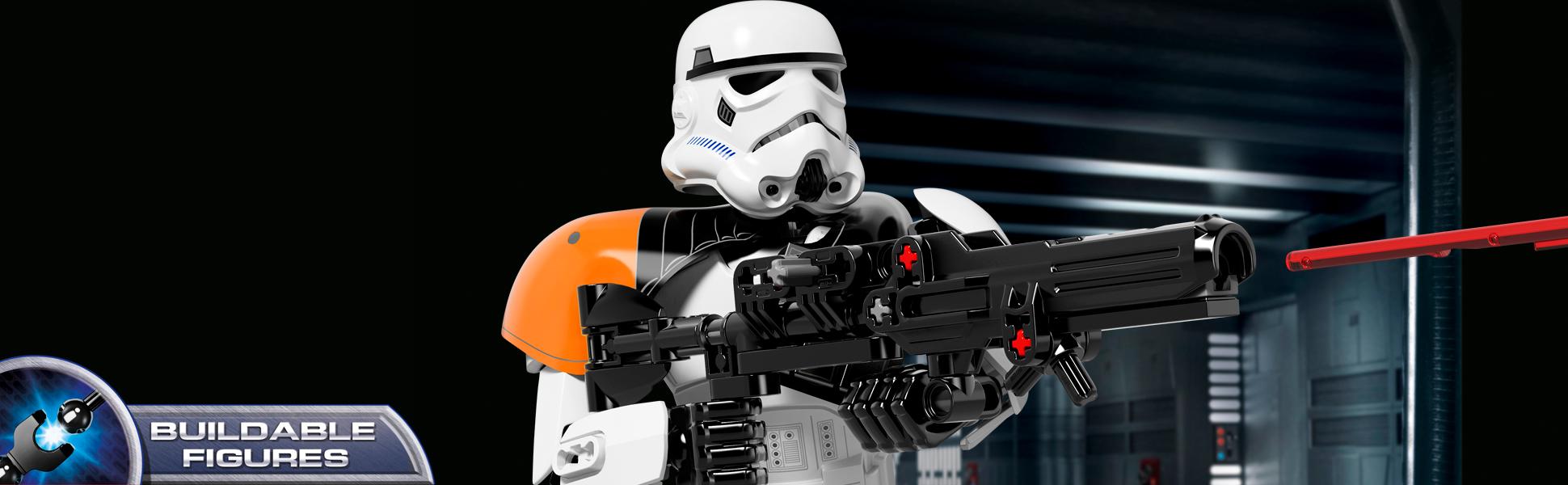 LEGO Star Wars Stormtrooper Commander 75531 Building Kit, Building Sets ...
