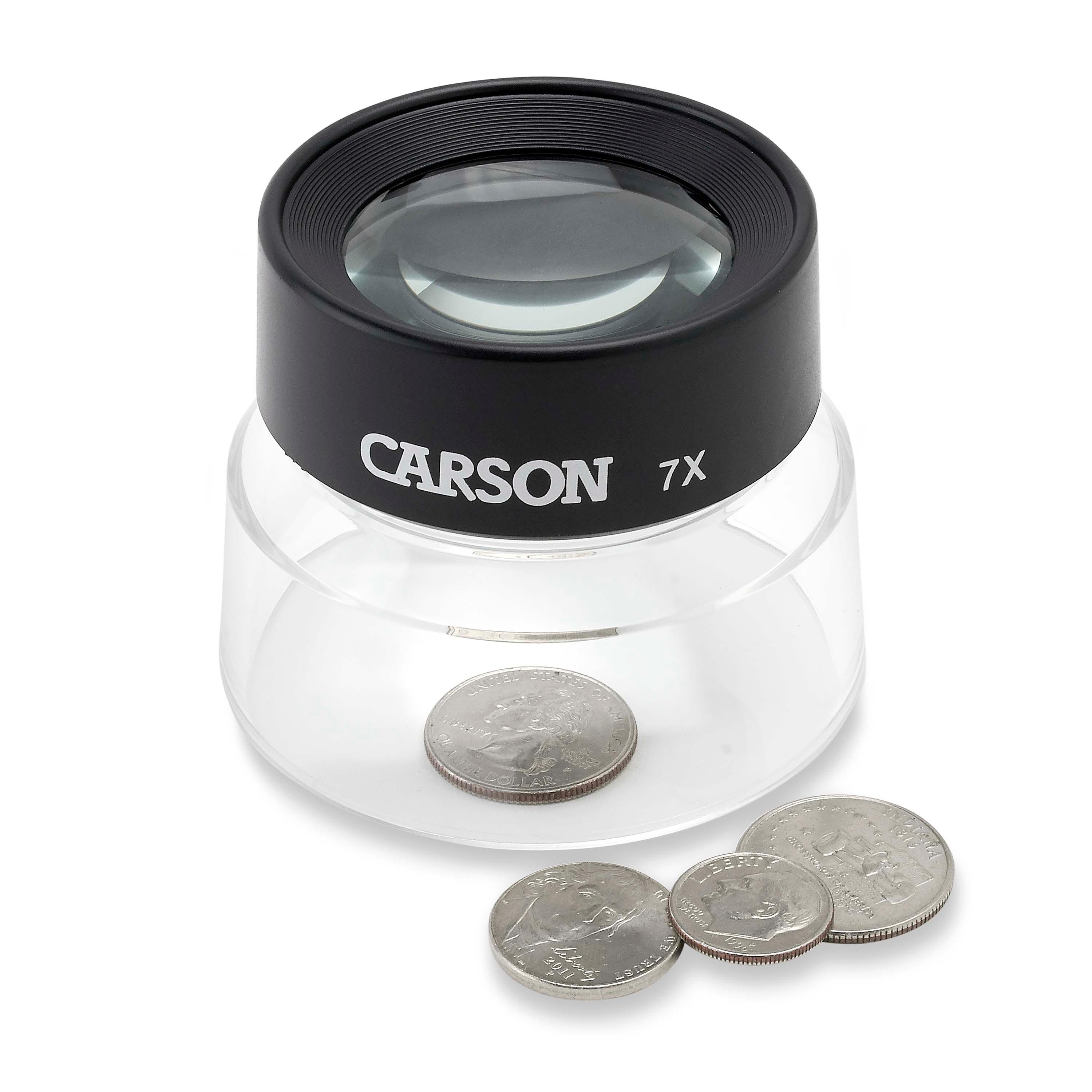 Carson 10x LumiLoupe Stand Magnifier Loupe: Amazon.co.uk: Camera & Photo
