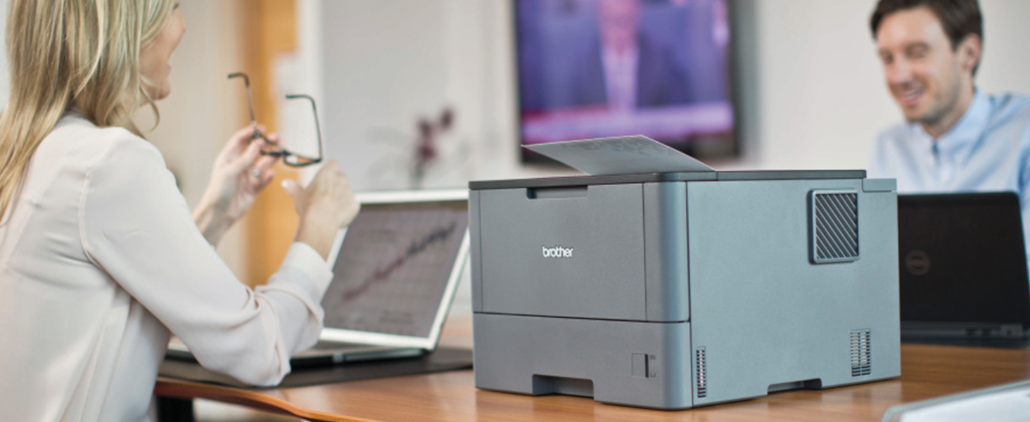 Brother HL-L5000D Mono Laser Printer - Single Function, USB 2.0, 2 ...