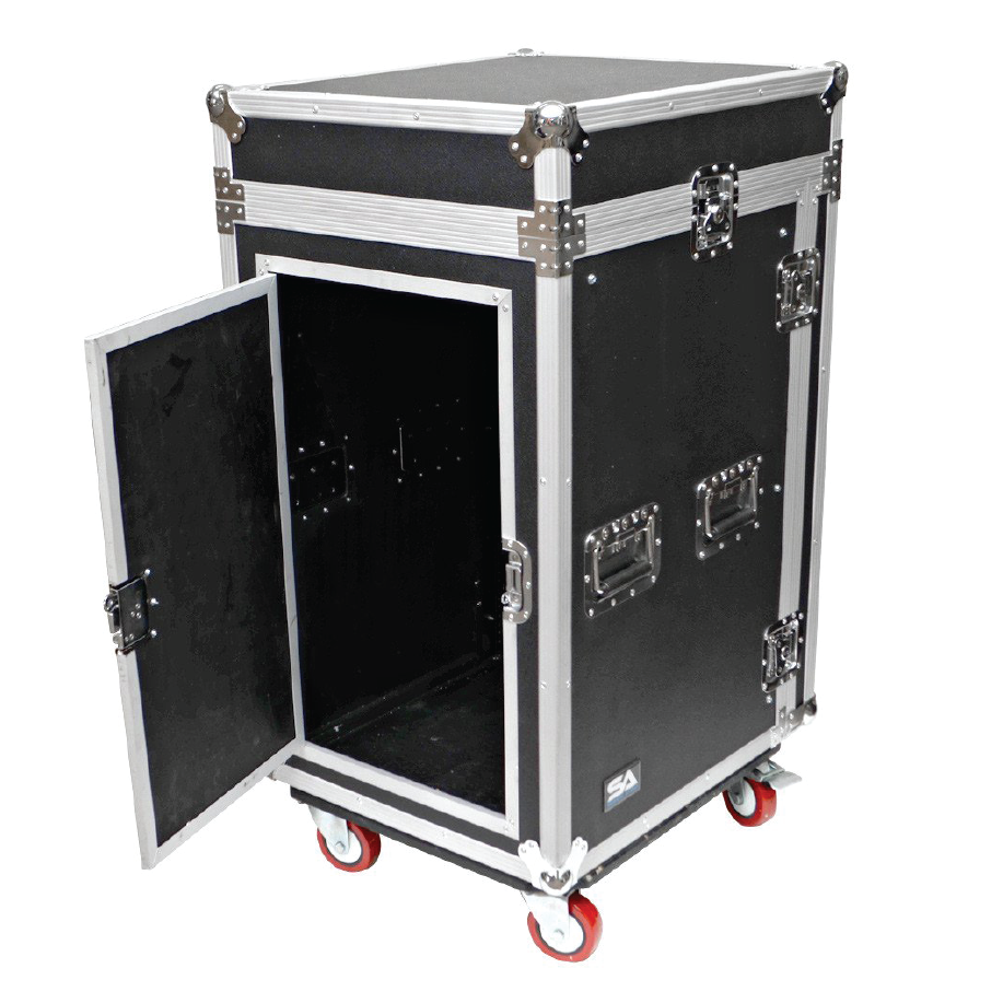 Amazon.com: Seismic Audio - SAMRC-12U - 12 Space Rack Case with Slant ...