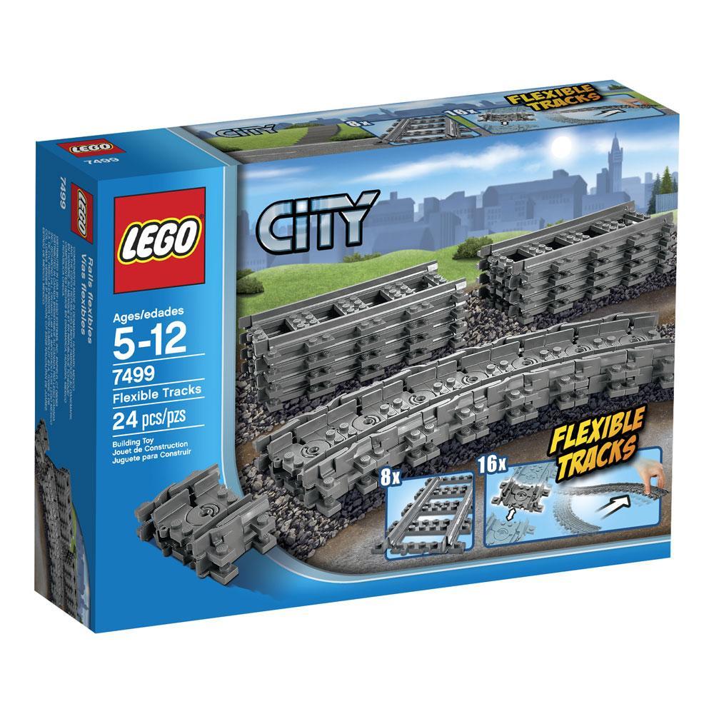 LEGO City - Rails flexibles - 7499 - Jeu de Construction: Amazon.fr ...